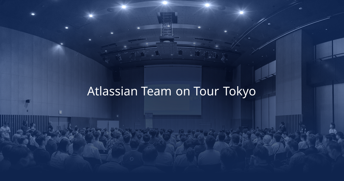 Atlassian Team on Tour Tokyoのまとめ - Findy Conference